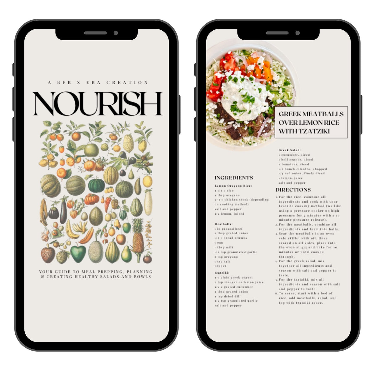 NOURISH RECIPE EBOOK – BODY FIT BALANCE
